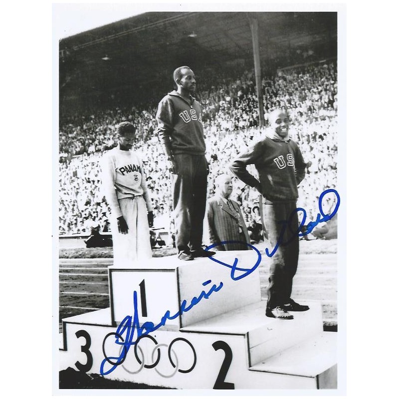 Harrison DILLARD Autograph