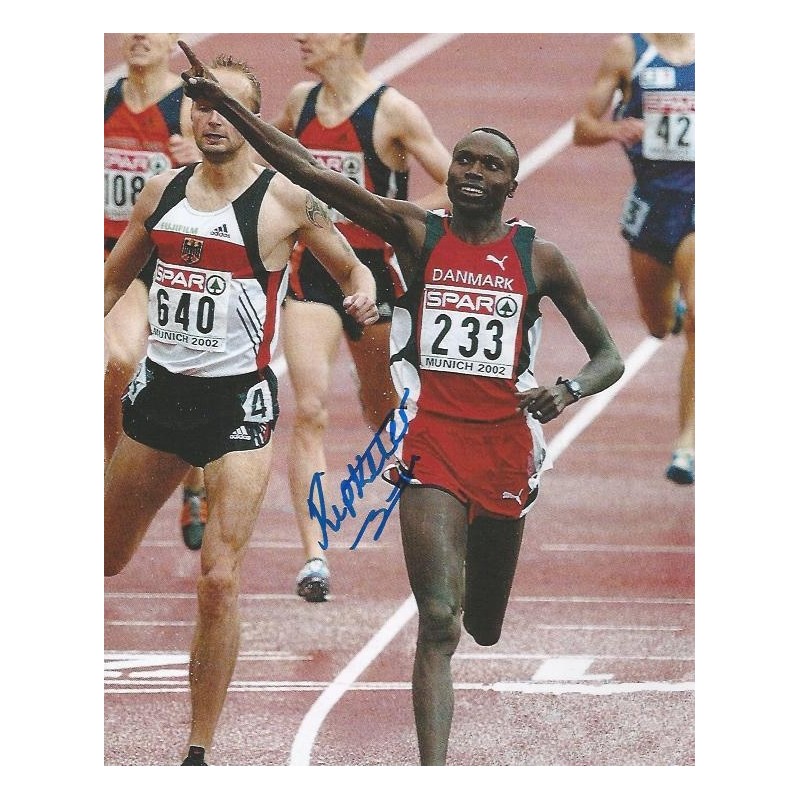 Wilson KIPKETER Autograph
