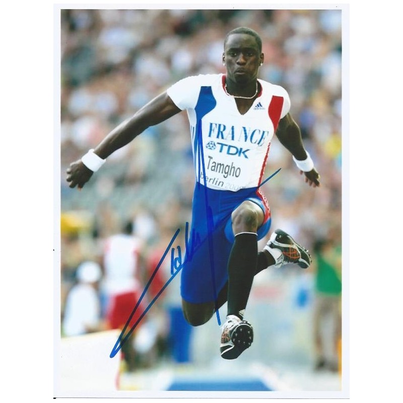 Teddy TAMGHO Autograph