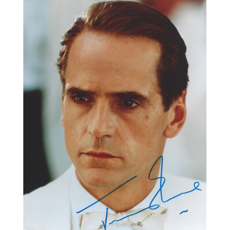 Jeremy IRONS Autograph