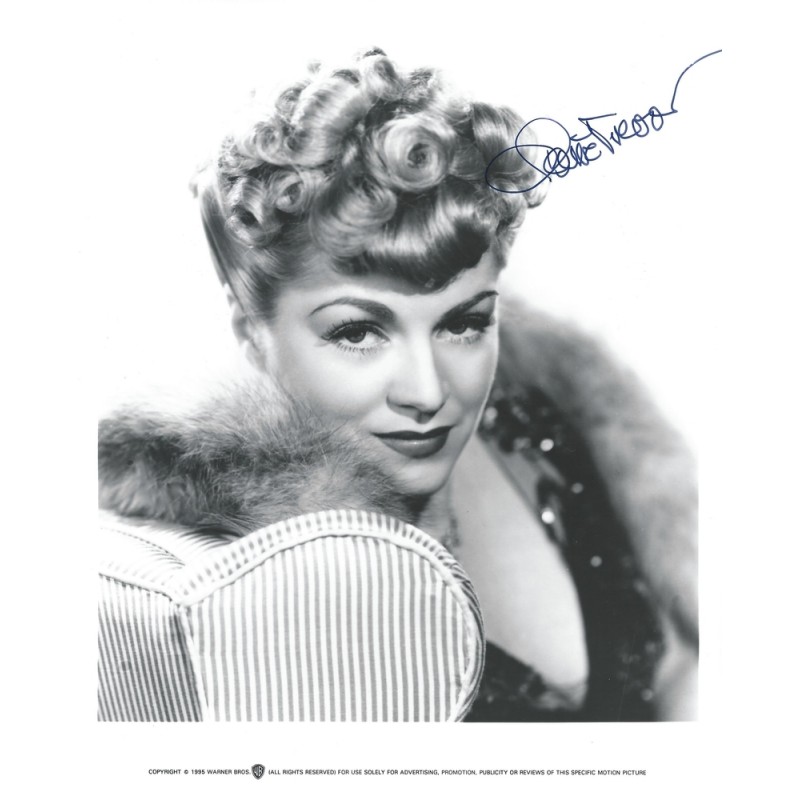Claire TREVOR Autograph