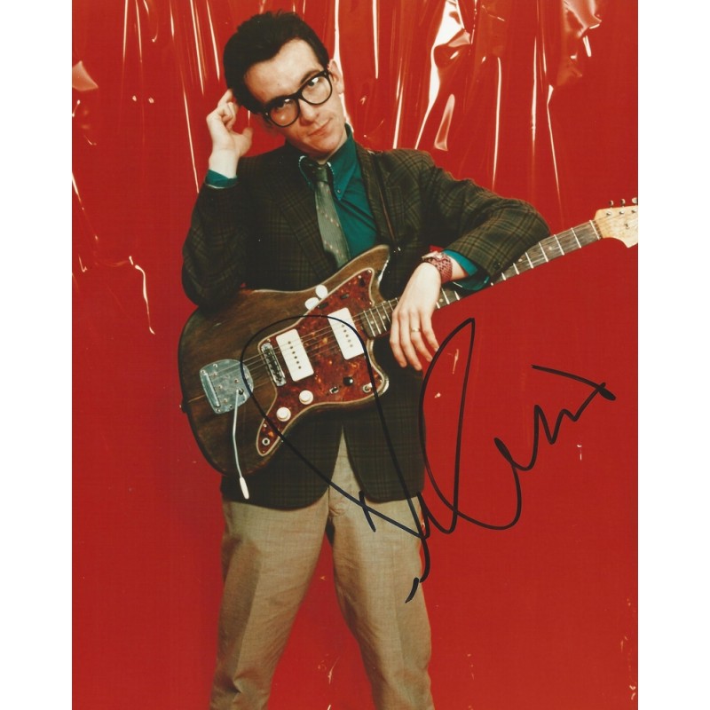 Elvis COSTELLO Autograph