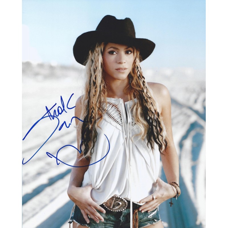 SHAKIRA Autograph