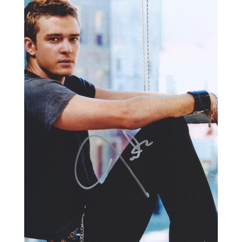 Justin TIMBERLAKE Autograph