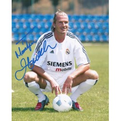 Autographe David BECKHAM