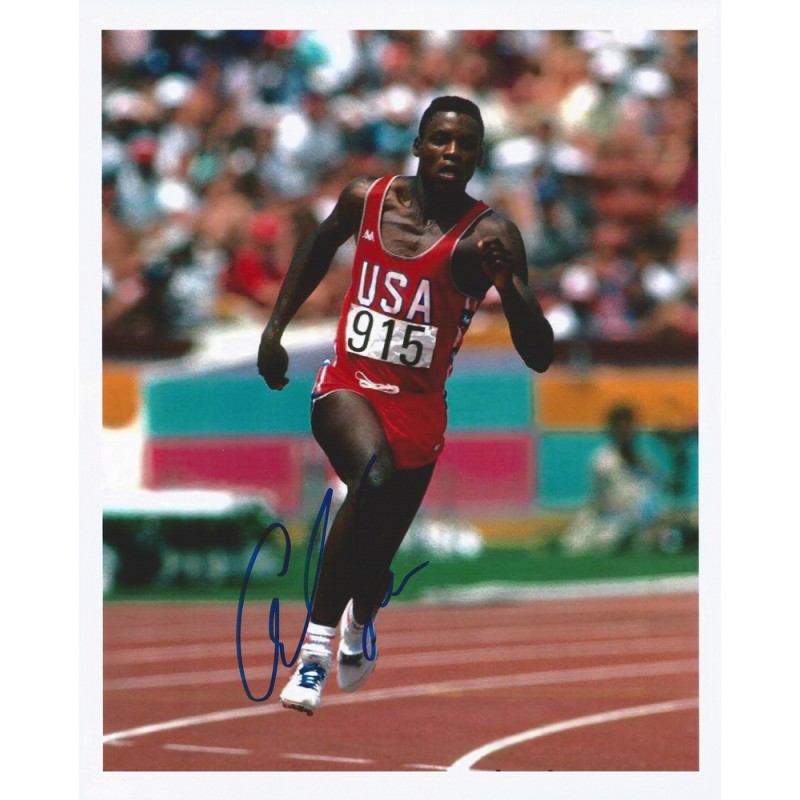 Carl LEWIS Autograph