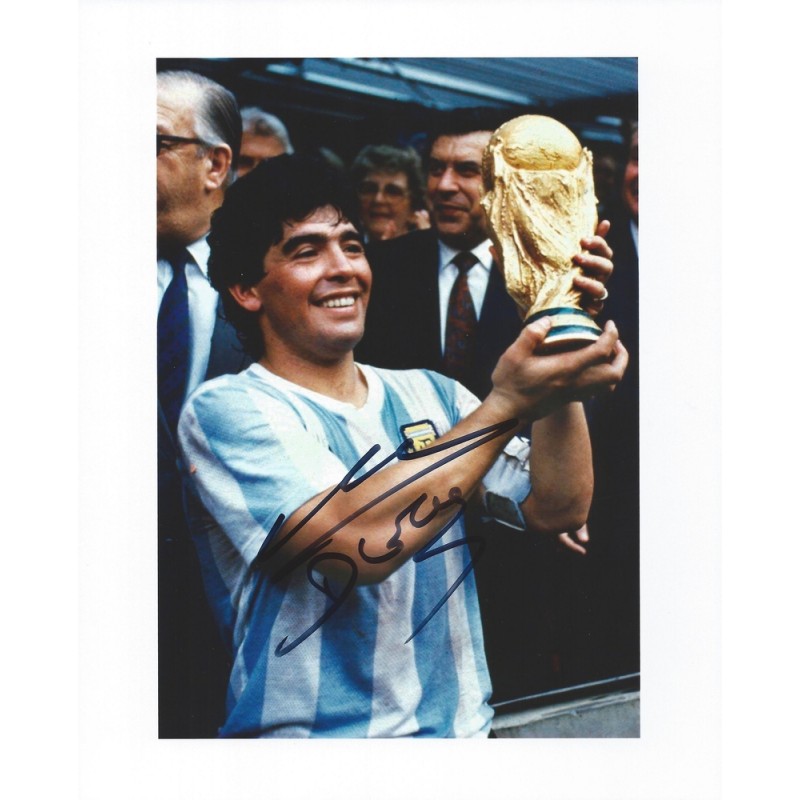 Autographe Diego Armando MARADONA