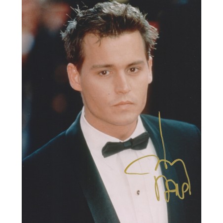 Autographe Johnny DEPP