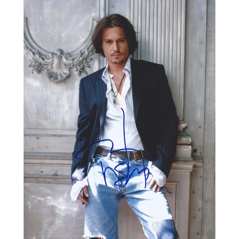 Autographe Johnny DEPP