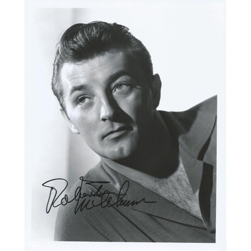Robert MITCHUM Autograph