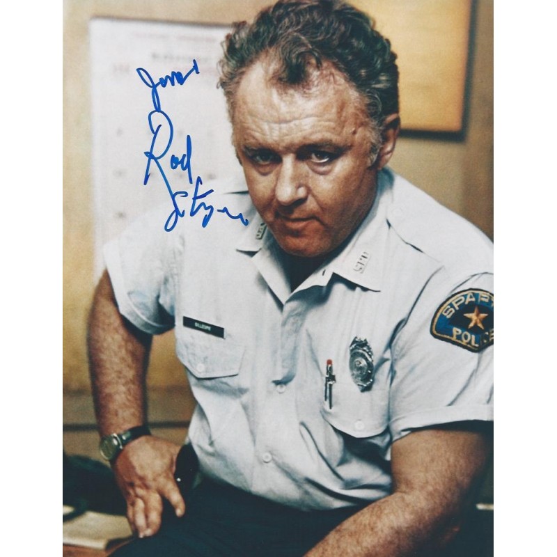 Rod STEIGER Autograph
