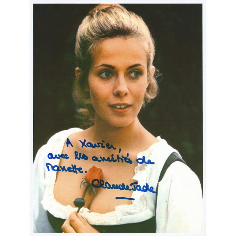 Claude JADE Autograph