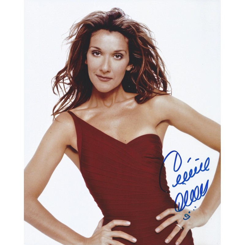 Celine DION Autograph
