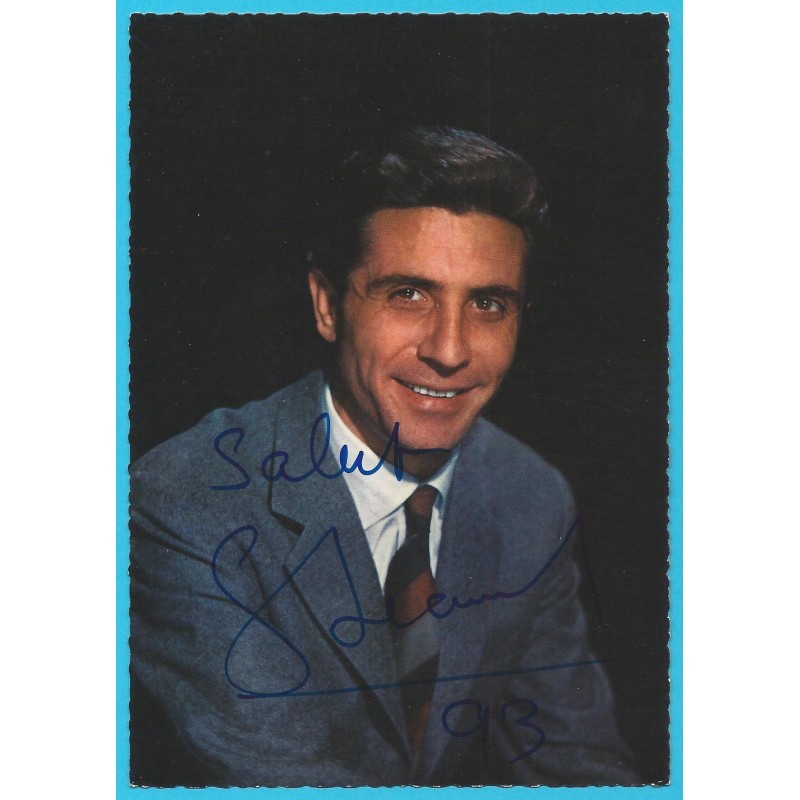Gilbert BECAUD Autograph