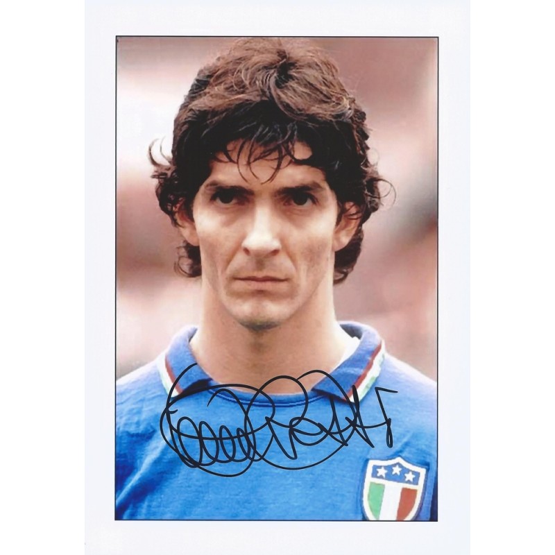 Autographe Paolo ROSSI