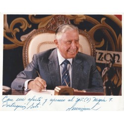 Augusto PINOCHET Autograph
