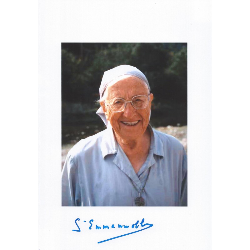 Soeur Emmanuelle Autograph
