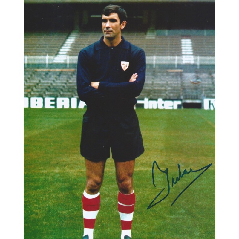 Autographe José Angel IRIBAR