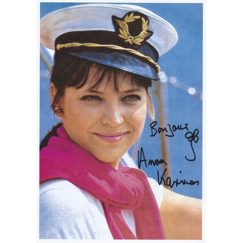 Anna KARINA Autograph