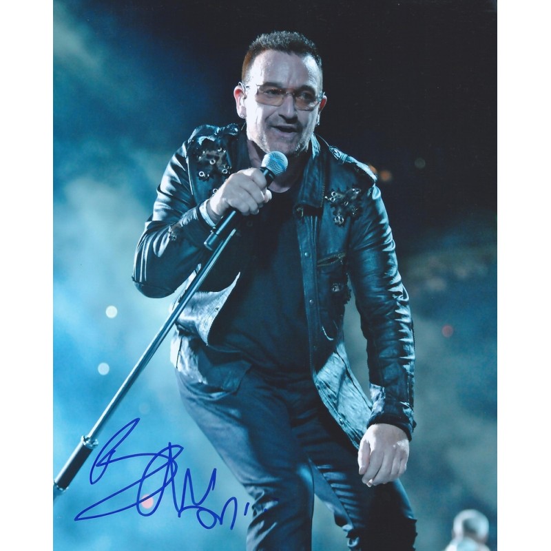 BONO - U2 Autograph