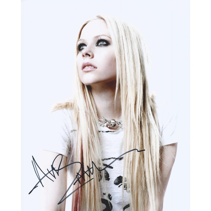 Avril LAVIGNE Autograph