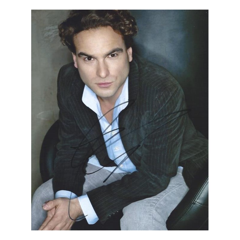 Johnny GALECKI Autograph