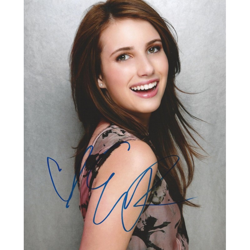 Emma ROBERTS Autograph