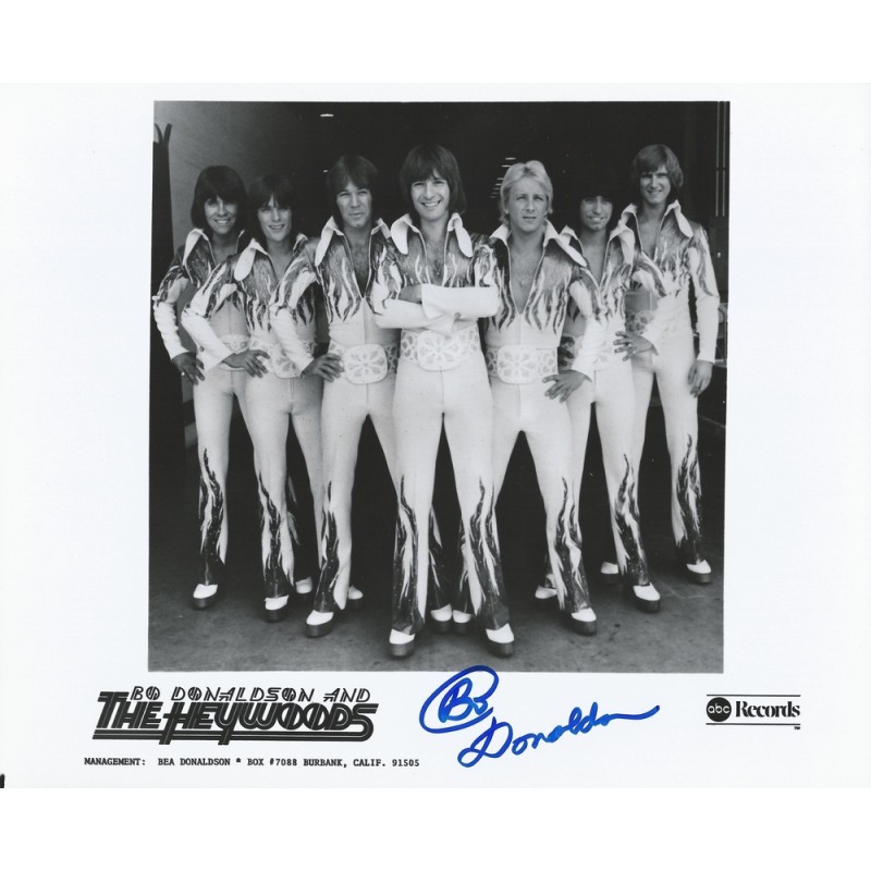 Autographe Bo DONALDSON