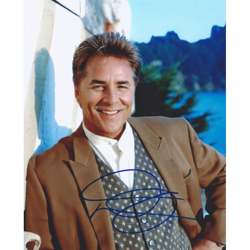 Autographe Don JOHNSON