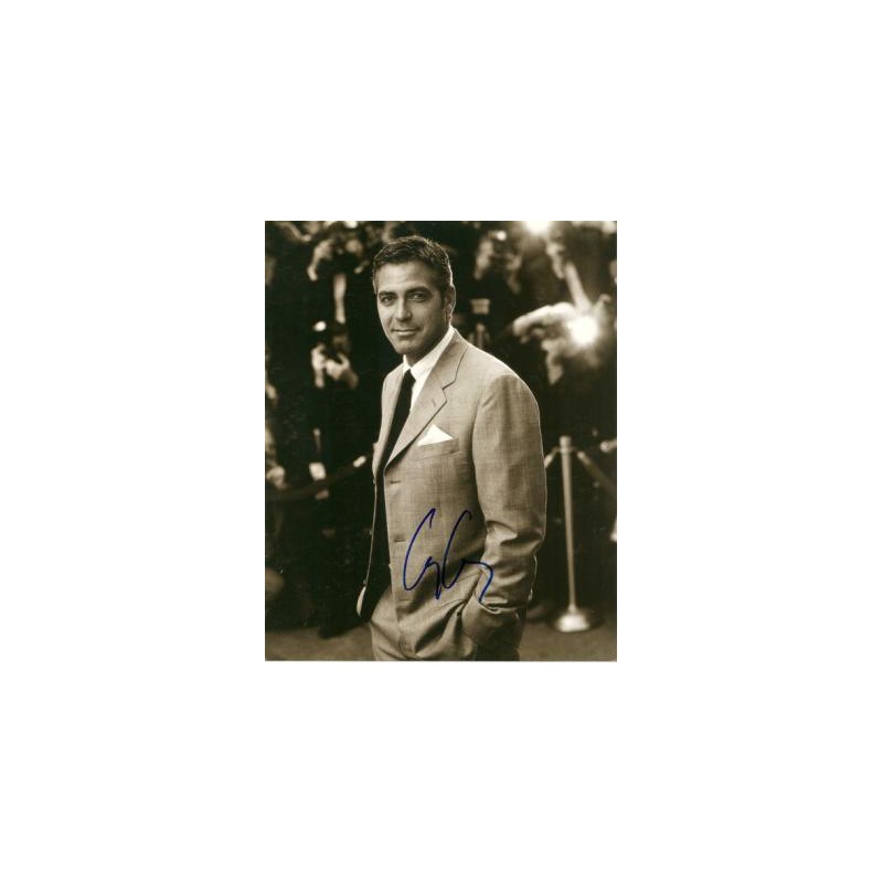 George CLOONEY Autograph
