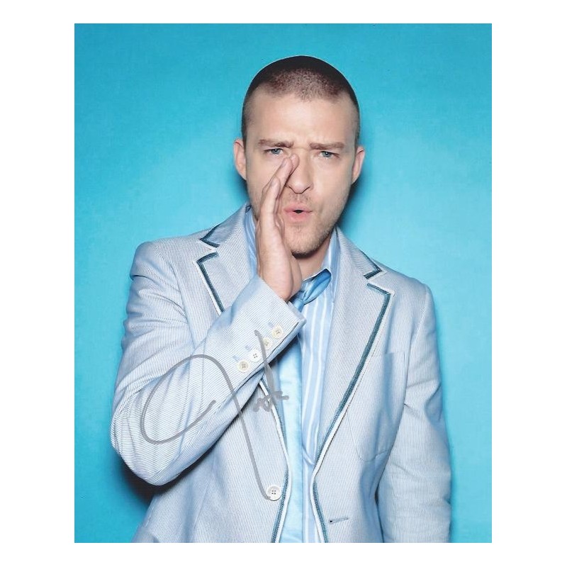 Justin TIMBERLAKE Autograph