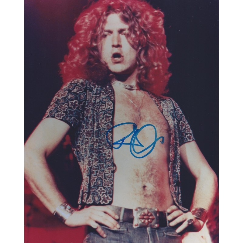 Robert PLANT - LED ZEPPELIN Autograph