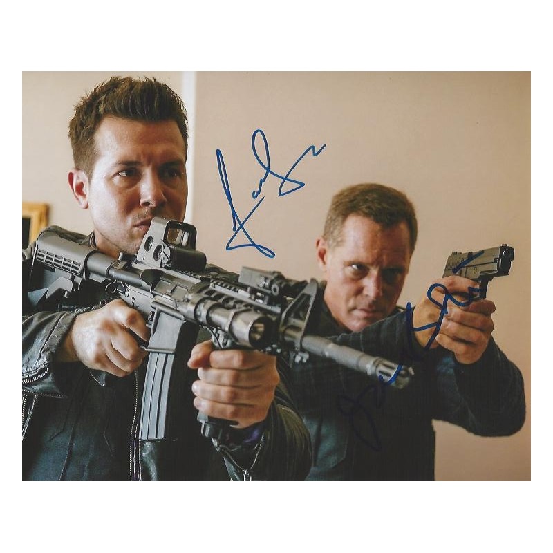 Jason BEGHE & Jon SEDA - CHICAGO PD Autograph
