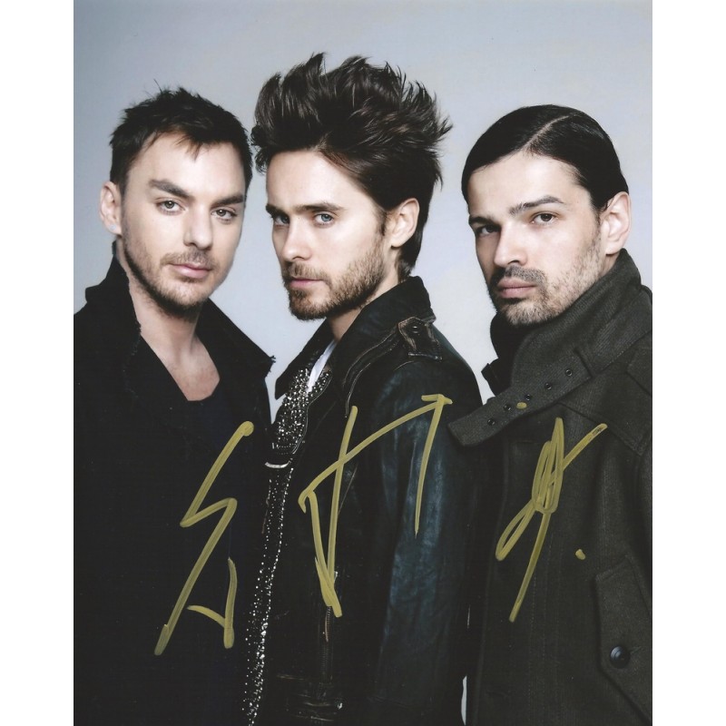 30 SECONDS TO MARS Autograph