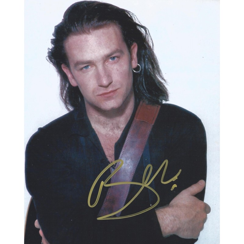 Autographe BONO - U2