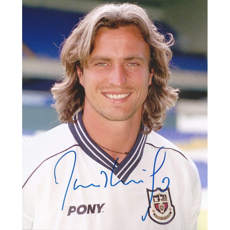 Autographe David GINOLA