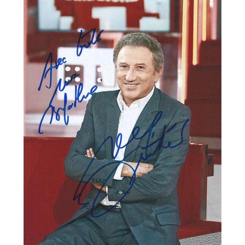 Michel DRUCKER Autograph