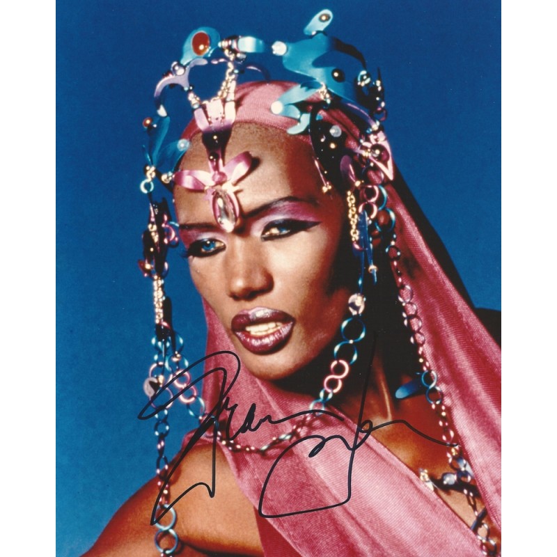 Grace JONES Autograph