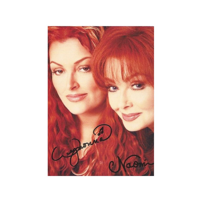 Autographe Naomi & Wynonna JUDD