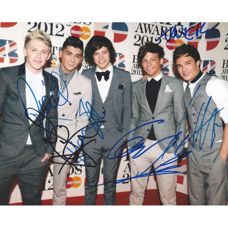 Autographe ONE DIRECTION