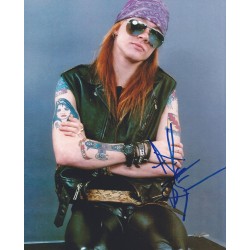 Axl ROSE - GUNS N' ROSES Autograph