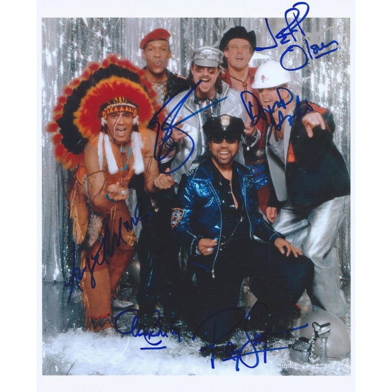 VILLAGE PEOPLE Autograph