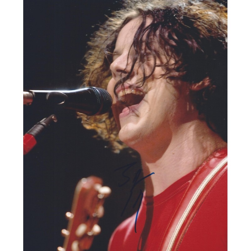 Jack WHITE - THE WHITE STRIPES Autograph