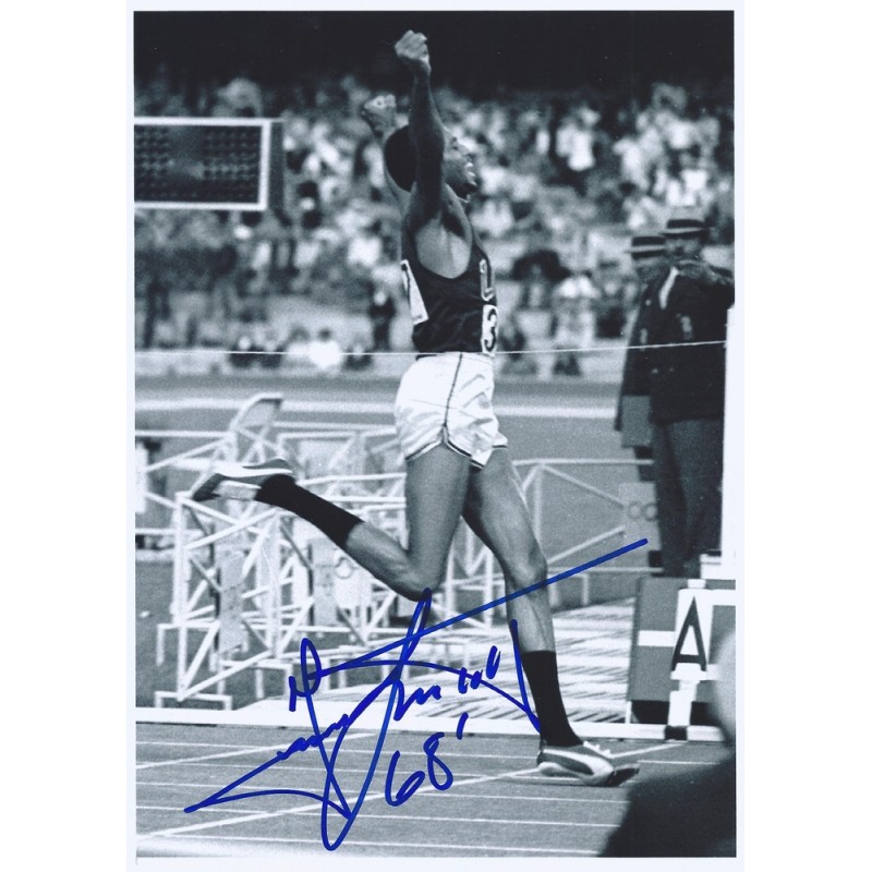 Tommie SMITH Autograph