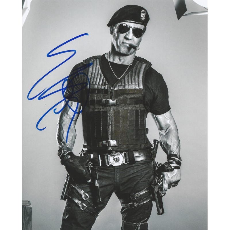 Sylvester STALLONE Autograph