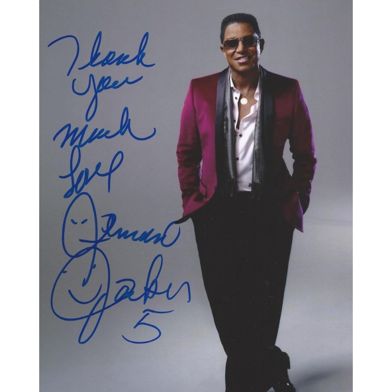 Autographe Jermaine JACKSON