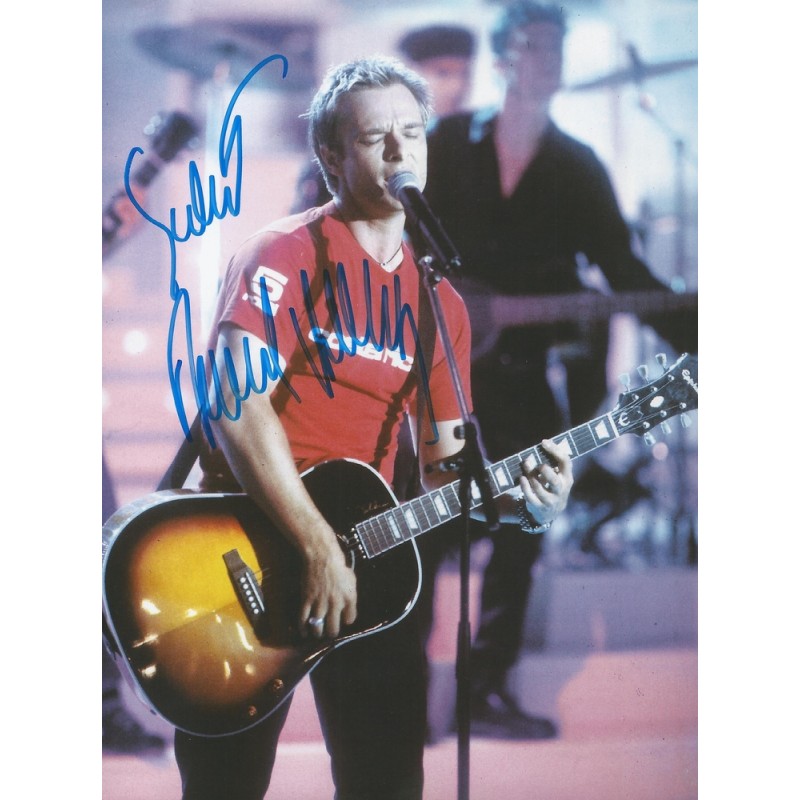 David HALLYDAY Autograph