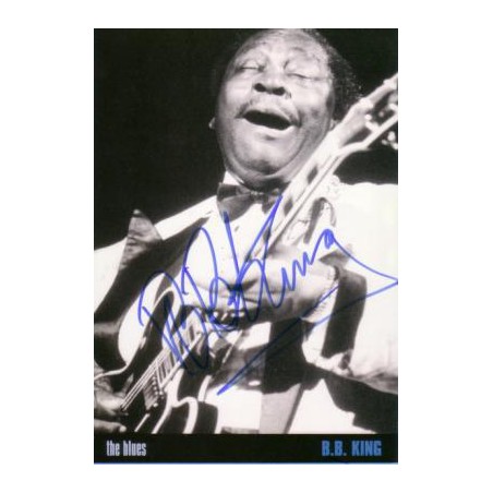 BB KING Autograph