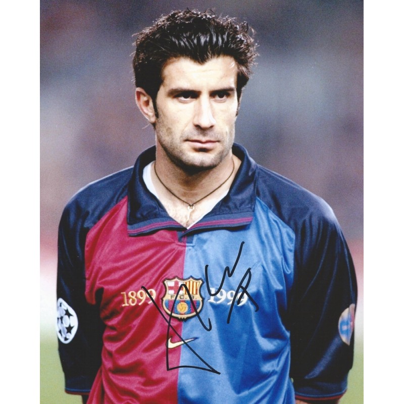 Luis FIGO Autograph