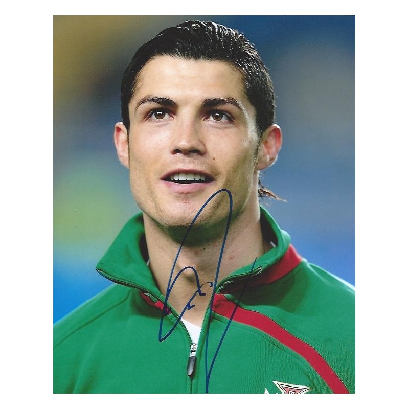 Cristiano RONALDO Autograph